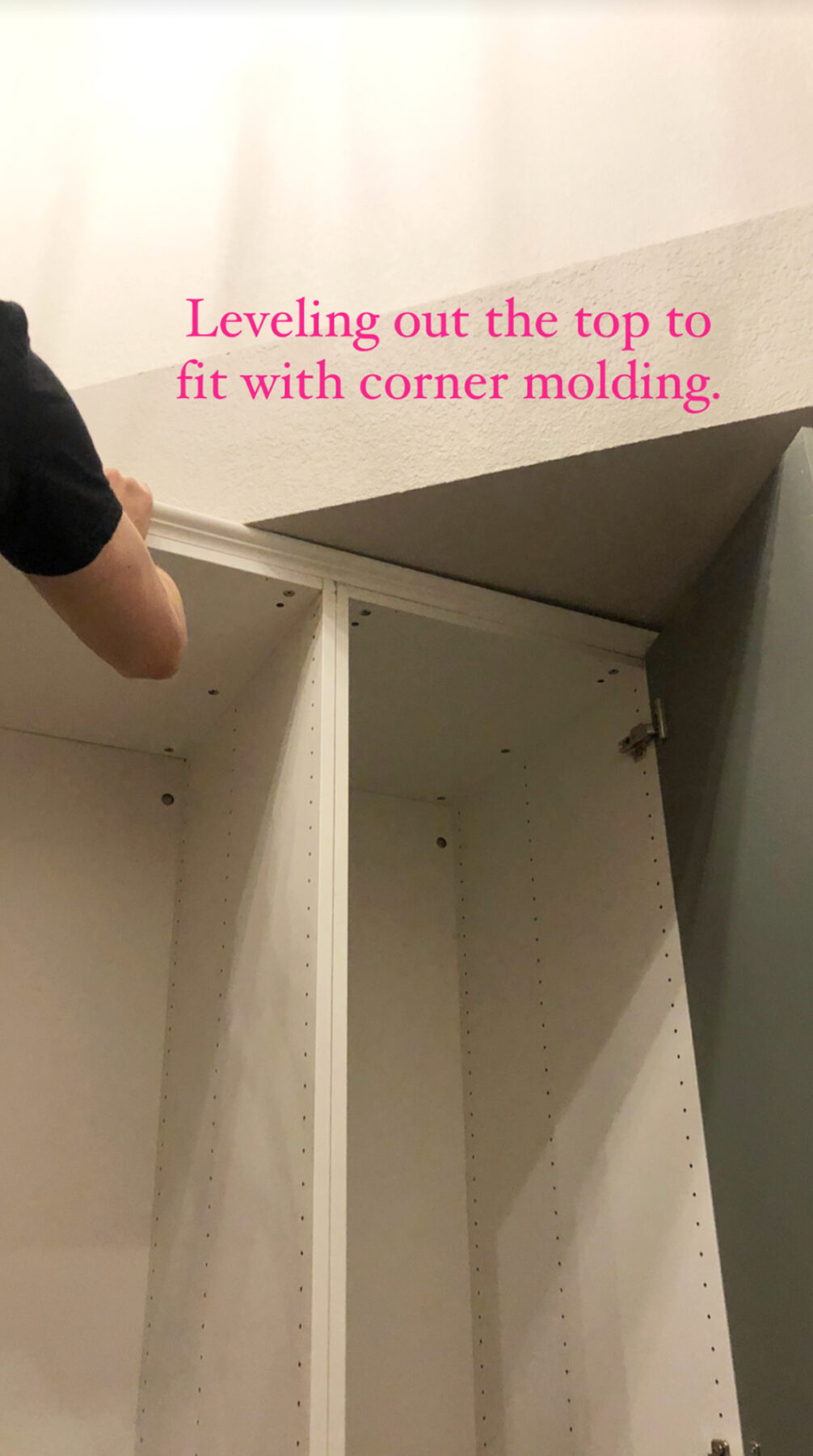 Entry Closet Makeover - Ikea Pax Hack - vhudgins